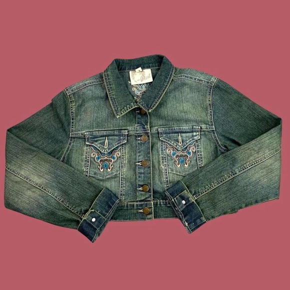 American Vintage | Jackets & Coats | Y2k Denim Jacket | Poshmark